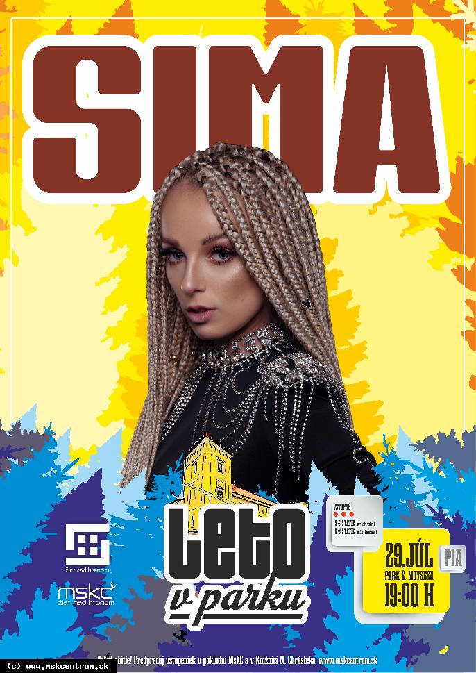 LETO V PARKU: SIMA
