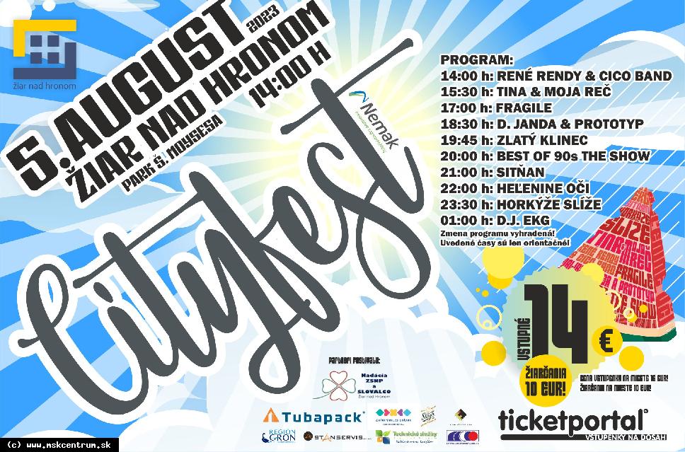 CITY FEST 2023: LINE UP